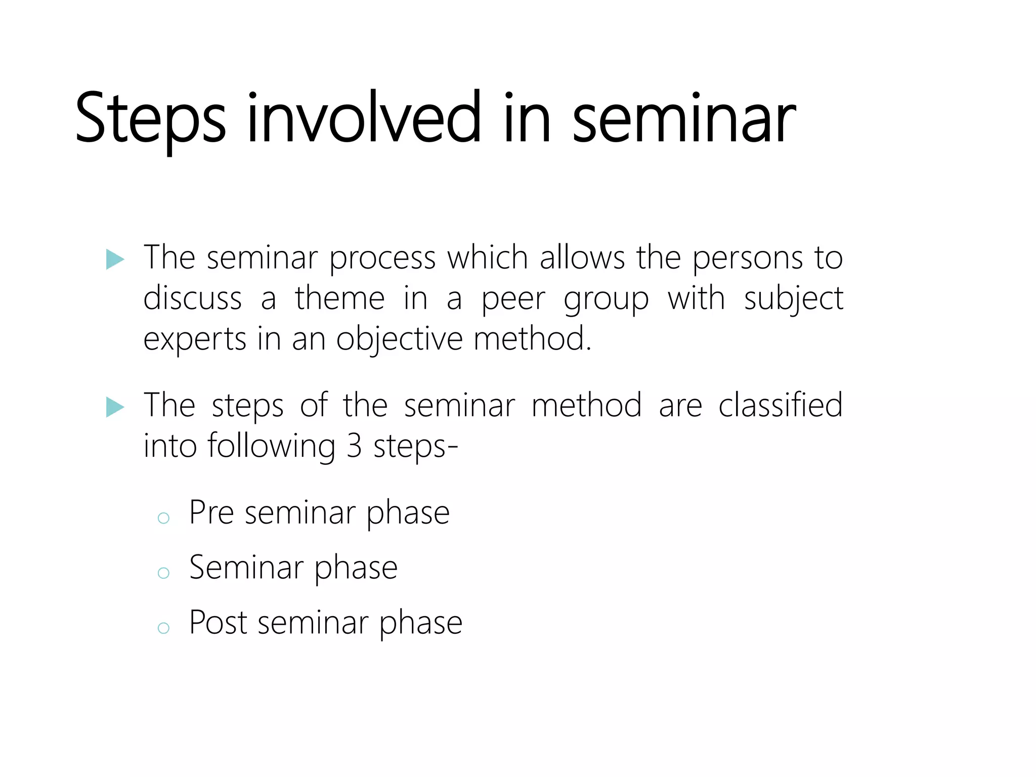Seminar | PPTX