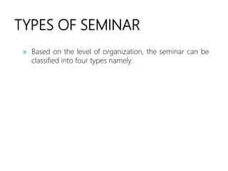 Seminar | PPTX