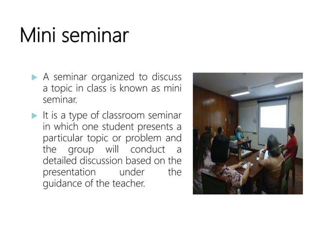 Seminar | PPTX