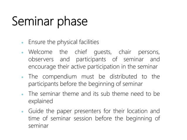 Seminar | PPTX