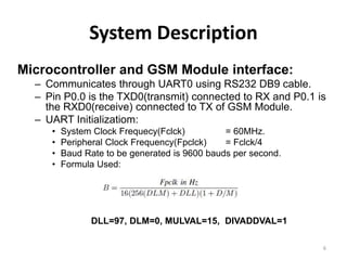 GSM based Smart Home and Digital Notice Board | PPTX