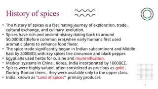 Effect of spices used in diet on health and diseases | PPTX