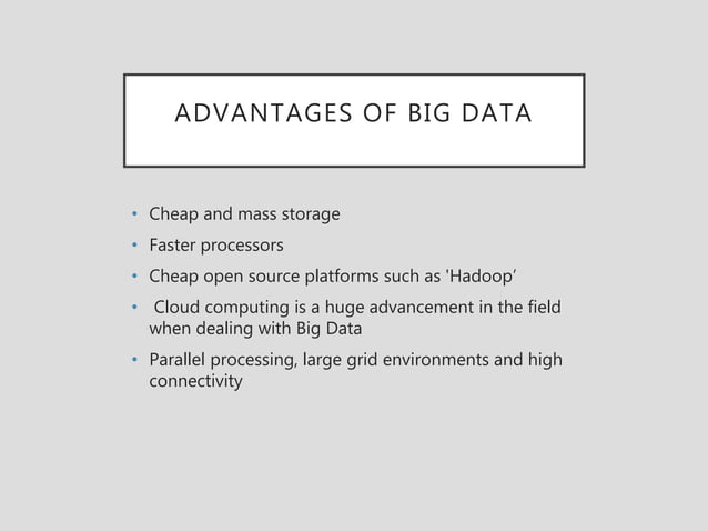 Big Data + Sentiment Analysis = Awesome | PPT