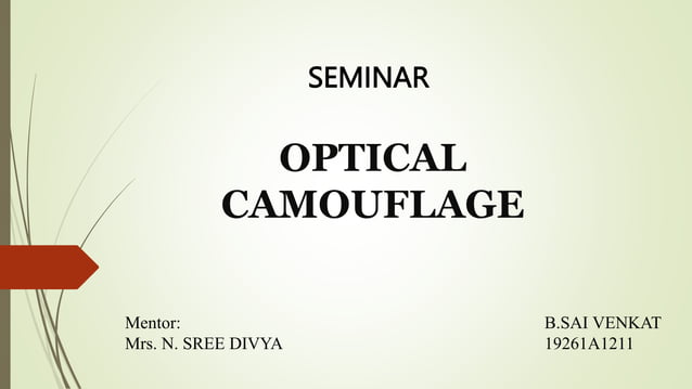 Optical camouflage | PPTX