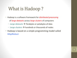 Hadoop data analysis | PPT