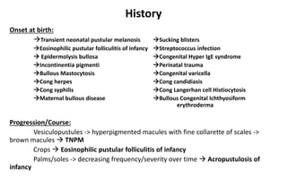 Approach to a patient with vesicobullous disorder | PPTX