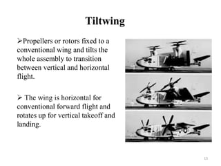 VTOL ( VERTICAL TAKE OFF AND LANDING) | PPTX