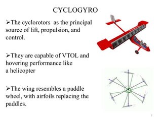 VTOL ( VERTICAL TAKE OFF AND LANDING) | PPTX