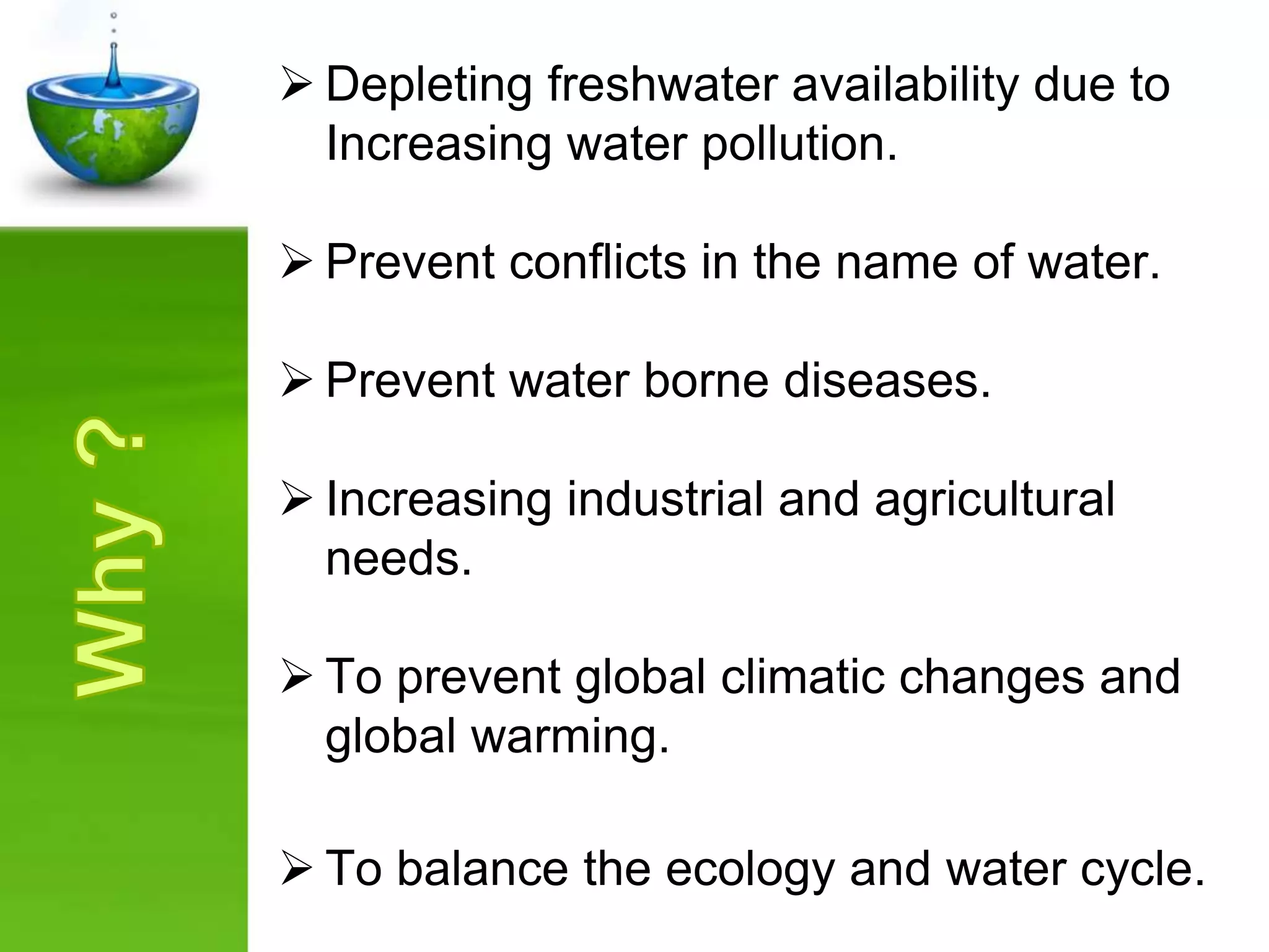 Seminar water conservation 3 | PPTX