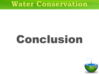 Seminar water conservation 3 | PPTX