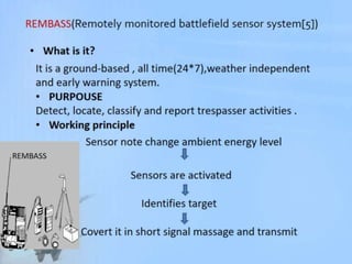 Border security using WINS | PPTX