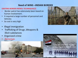 Border security using WINS | PPTX