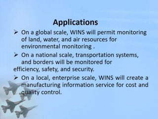 Border security using WINS | PPT