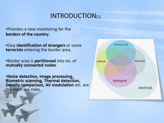 Border security using WINS | PPTX