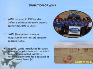 Border security using WINS | PPTX