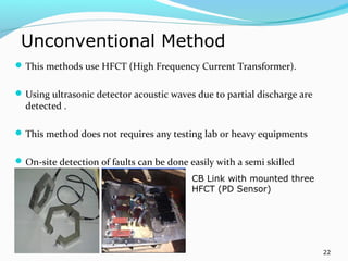 Seminar on Partial Discharge detection methods | PPT