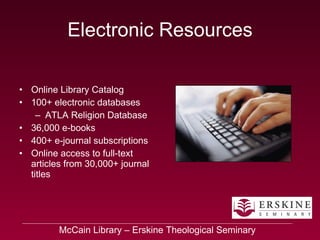 ETS Library Orientation 2009 | PPT