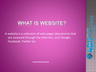 Seminar of website design | PPSX