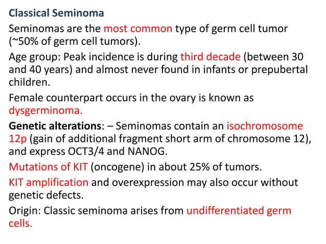 SEMINOMA.pptx ........................... | PPT