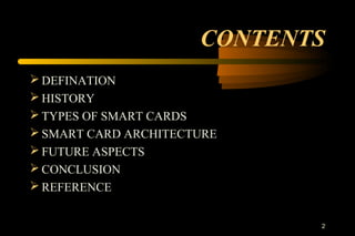 SMART CARD | PPT