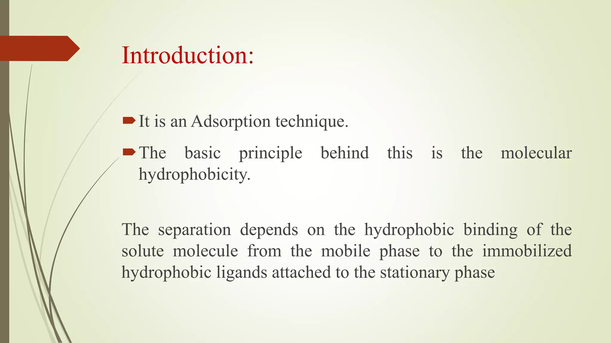 reversed phase chromatography | PPTX