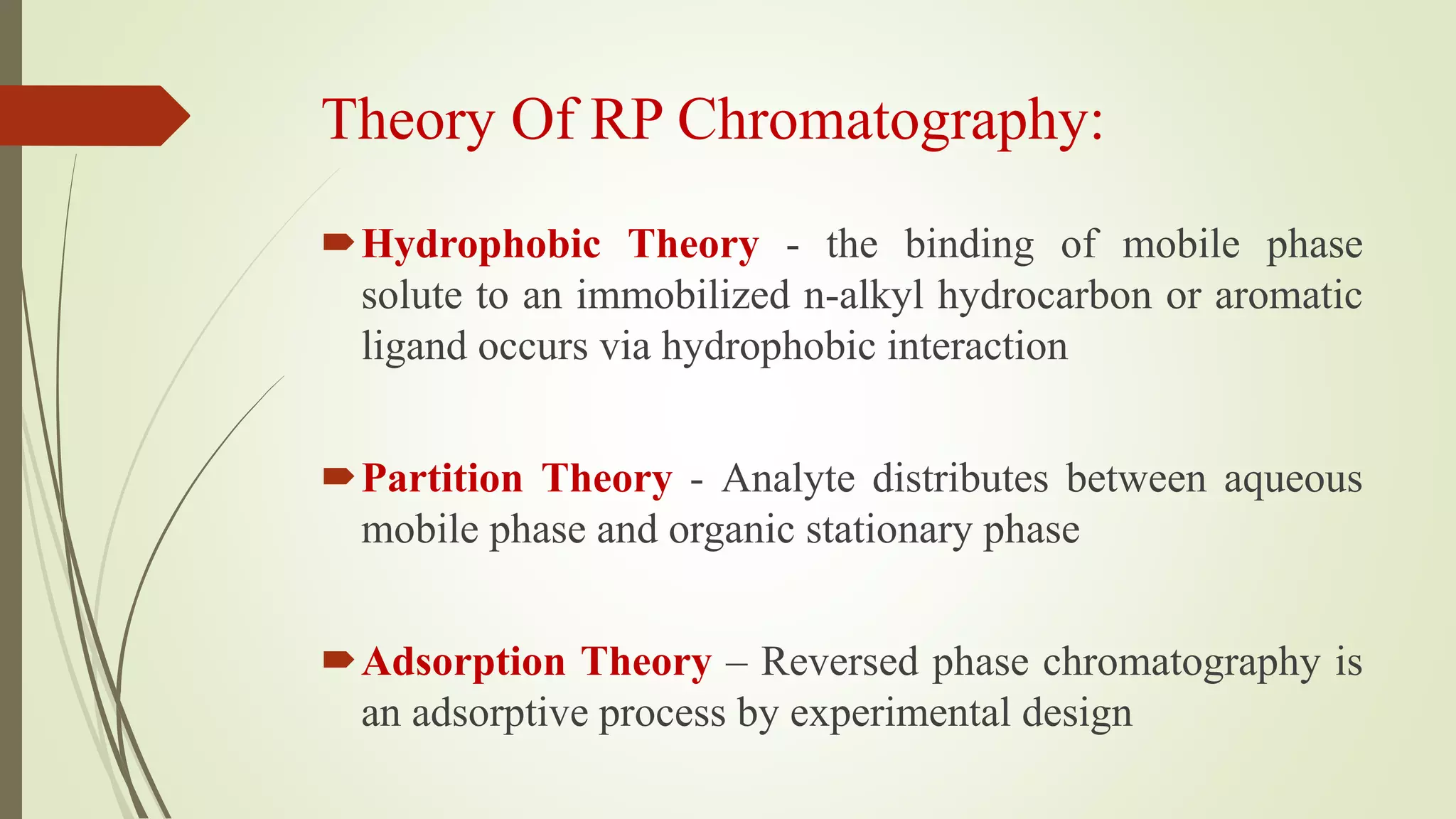 reversed phase chromatography | PPTX