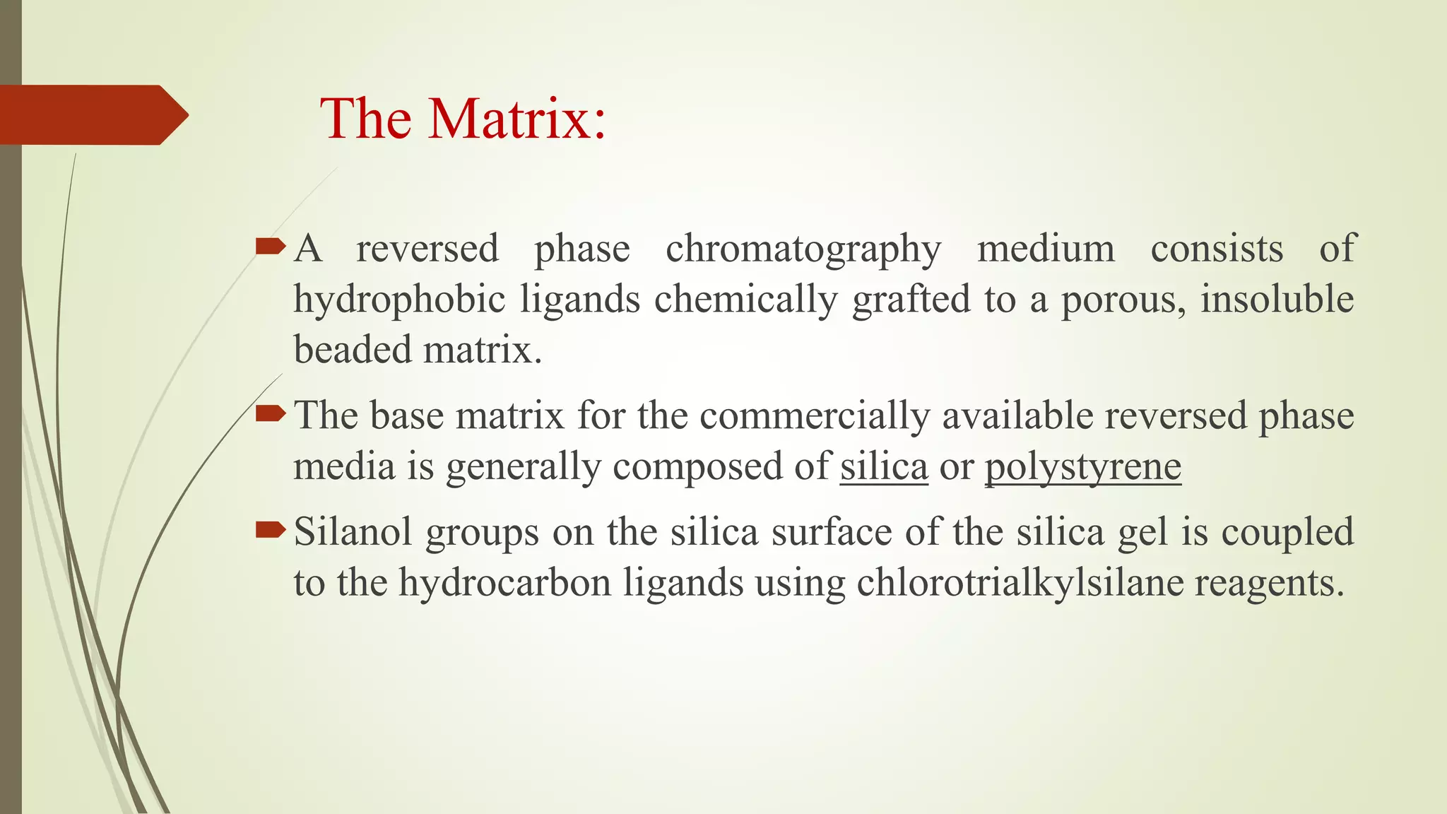 reversed phase chromatography | PPTX