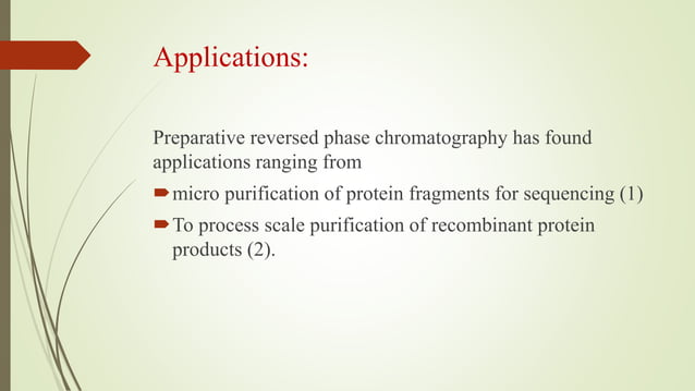 reversed phase chromatography | PPTX