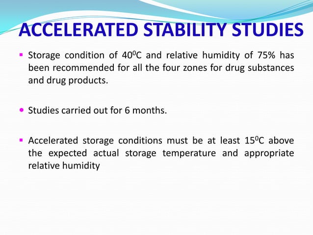Seminor on accelerated stability testing of dosage forms sahil | PPT
