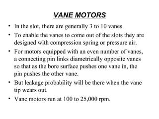 Seminor on air motors | PPT