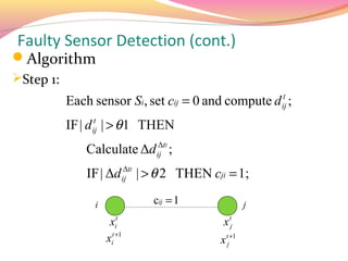 FAULT DETECTION IN WIRELESS SENSOR NETWORK | PPT