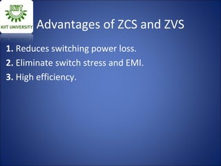 Seminor on resonant and soft switching converter | PPT