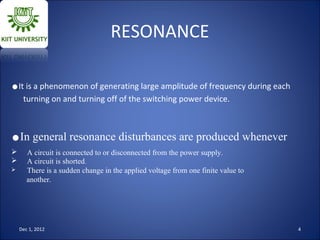 Seminor on resonant and soft switching converter | PPT