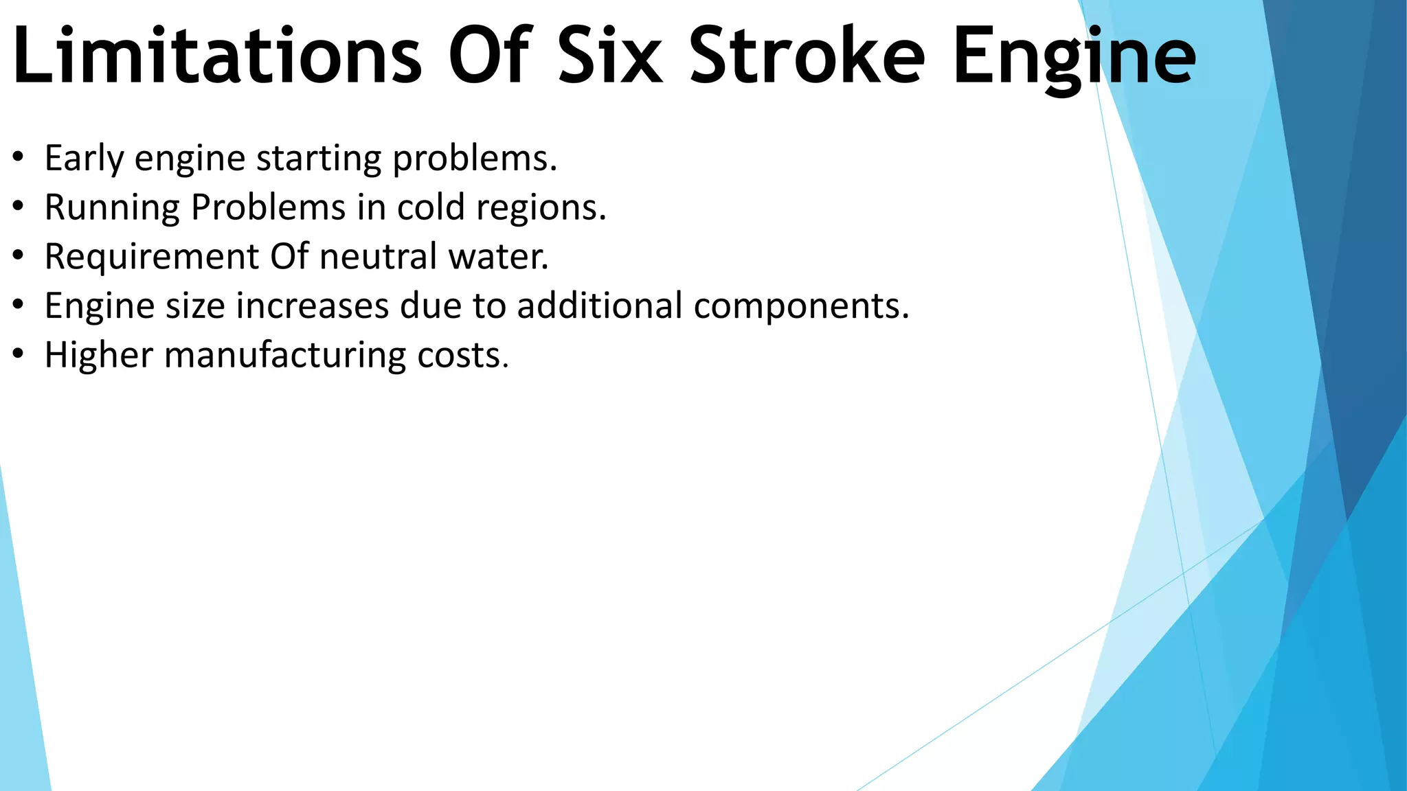Six Stroke Engine | PPTX