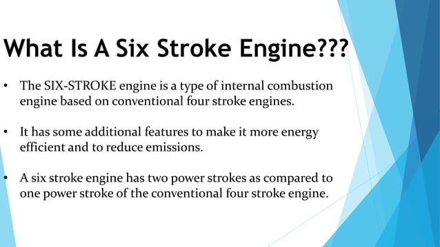 Six Stroke Engine | PPTX | Chemistry | Science