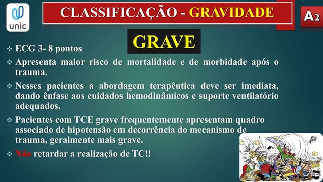 Trauma Cranioencefálico - Urgência & Emergência | PPTX