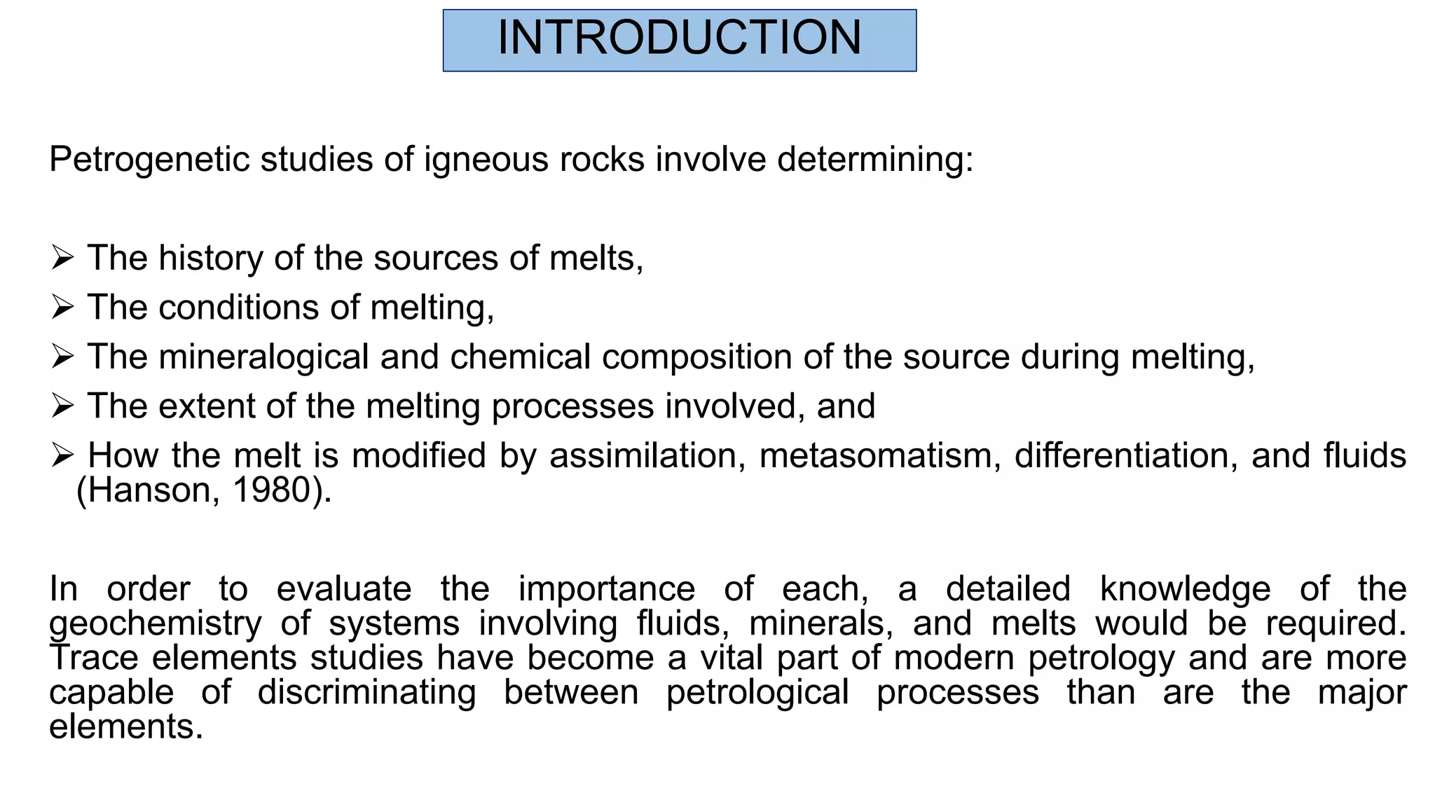 Accessory minerals importance in granite petrology: a review and case ...