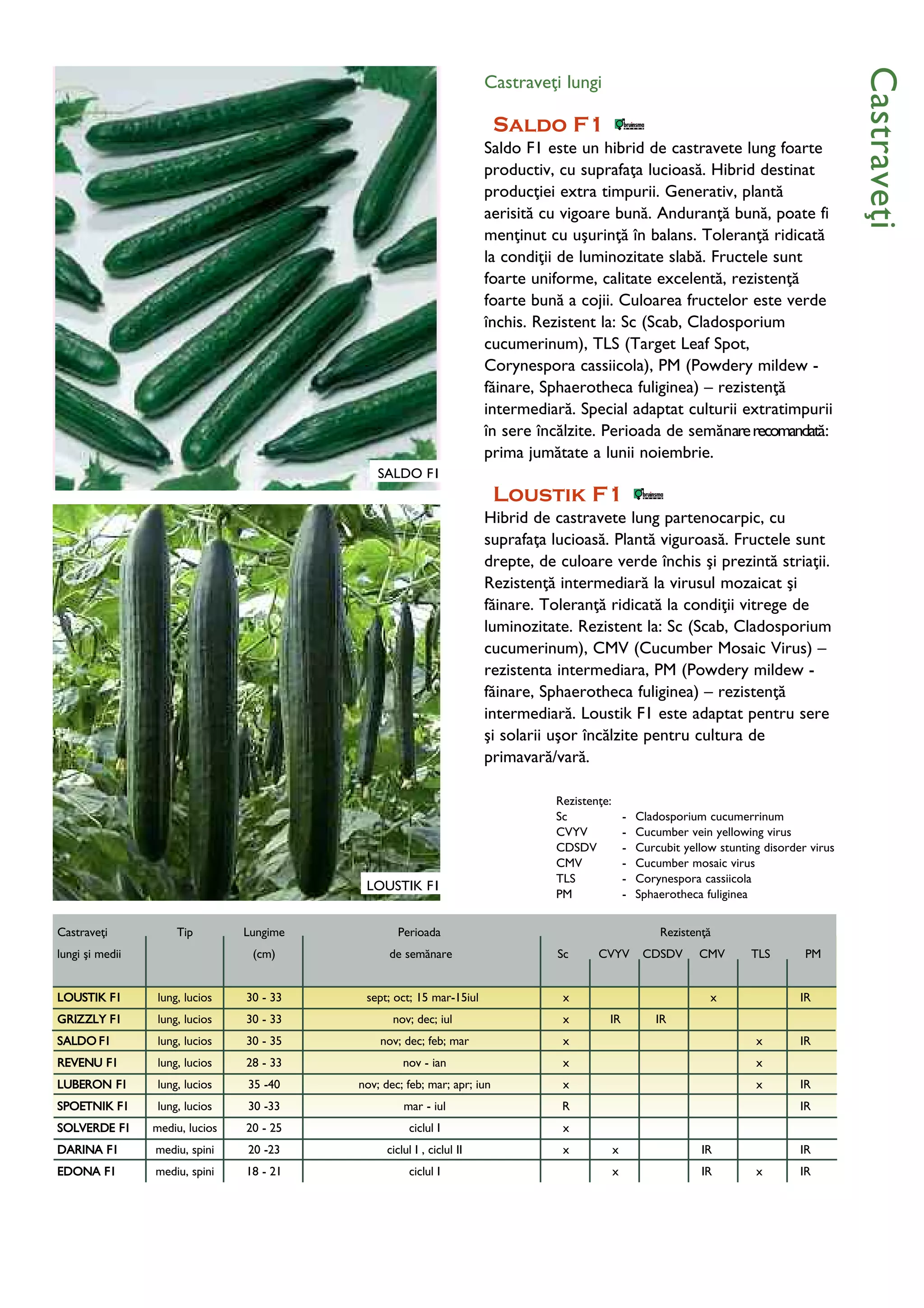 Seminte castraveti mirabelle_f1,_merengue_f1,_mandy_f1,_levina_f1 | PDF ...