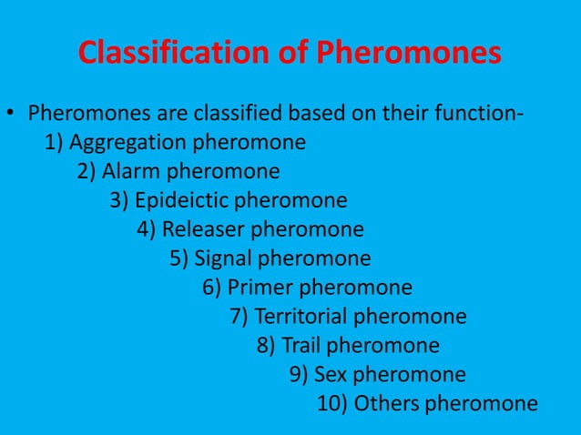 semiochemicalspheromonesallelochemicals-171028072820.pptx