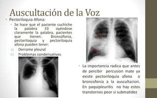 Semiología del aparato respiratorio | PPTX