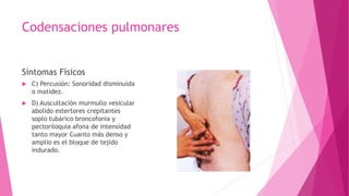 Semiología aplicada sistema respiratorio | PPTX