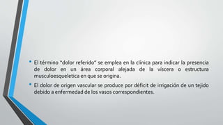 Semiología del dolor | PPT