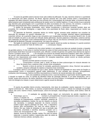 Semiologia 13 ginecologia e obstetrícia - semiologia da mulher pdf | PDF