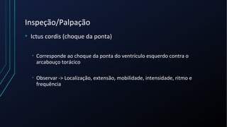 Semiologia cardiológica | PPT