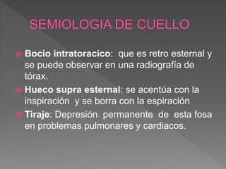 Semiología Cuello | PPTX
