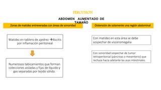 Semiologia de abdomen | PPTX