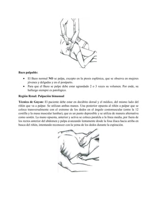 Semiologia de abdomen | PDF