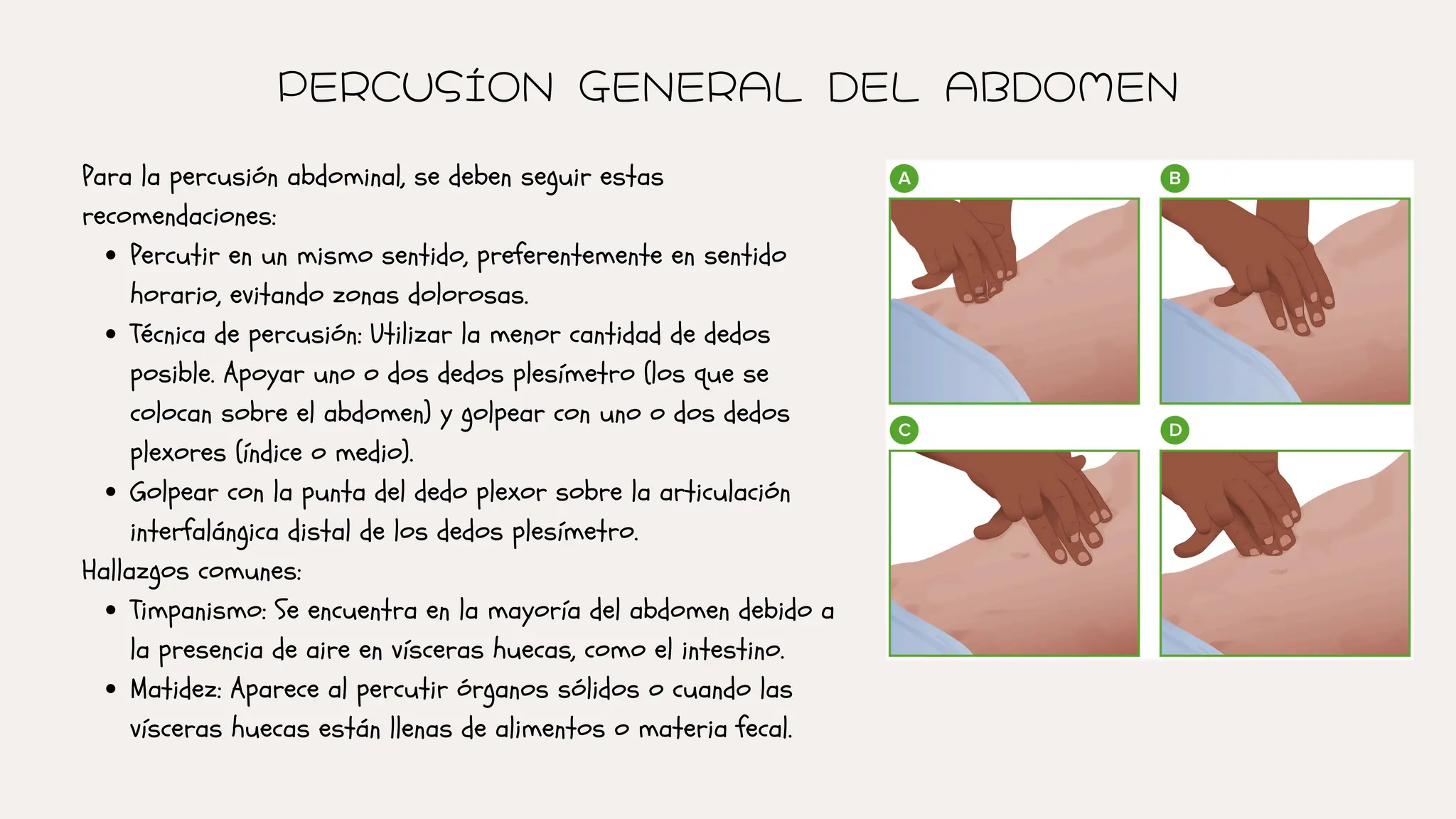Guía Clínica de Semiología Abdominal: Procedimientos de Inspección ...
