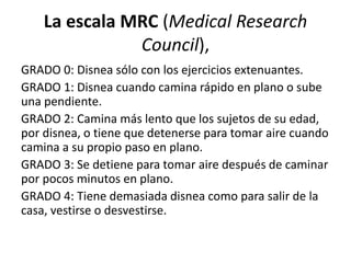 Semiologia de la disnea | PPTX