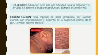 Semiologia de la piel | PPTX